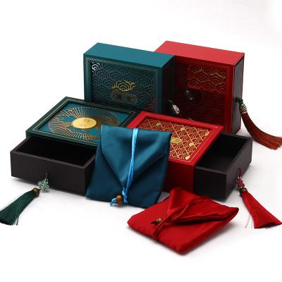 China Ancient Chinese Style Cardboard Paper Jewelry Storage Box with 300,000 Monthly Capacity and Custom Logo Options for sale
