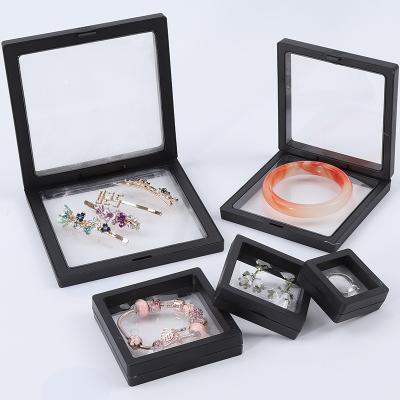 China Black Luxury Jewelry Display Cases with PE Film Protection - Custom Sizes & 300,000 Monthly Capacity for sale