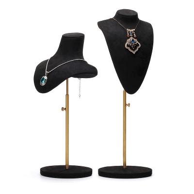 China Custom Velvet Jewelry Display Bust Pendant Stand - Multiple Sizes 300,000 Monthly Capacity for sale