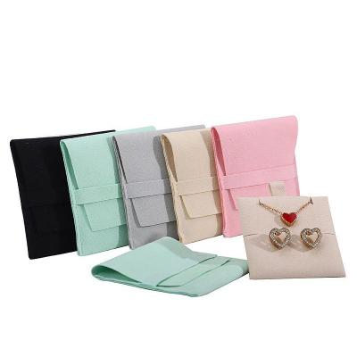 China Custom Microfiber Jewelry Storage Pouch with Removable Divider - 300,000 Monthly Capacity, 20-Day Production for sale