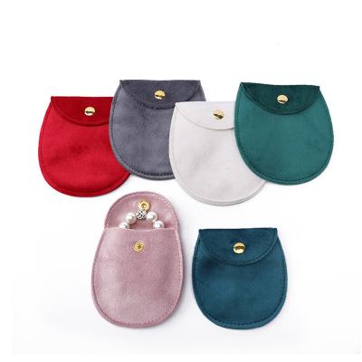 China Custom Egg Shaped Velvet Jewelry Bag with 300,000 Monthly Capacity and 20-Day Production Lead Time for sale
