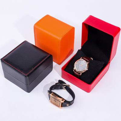 China Custom Waterproof PU Leather Watch Box with Soft Velvet Lining - 300,000 Monthly Capacity, 20-Day Production for sale