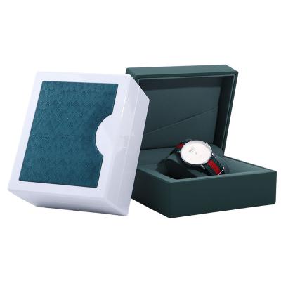 China Custom Plastic Watch Packaging Box with Leather Pattern - 300,000 Monthly Capacity & 20-Day Production for sale