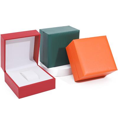 China Custom PU Leather Watch Packaging Box with 300,000 Monthly Capacity and 20-Day Production Lead Time for sale