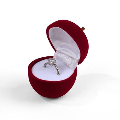 China Custom Velvet Jewelry Ring Box with 12 Ring Slots and Magnetic Closure for Gift for sale