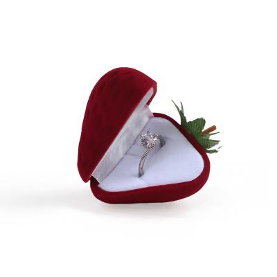 China Velvet Jewelry Box with Multiple Compartments 12 Ring Slots Magnetic Closure for sale