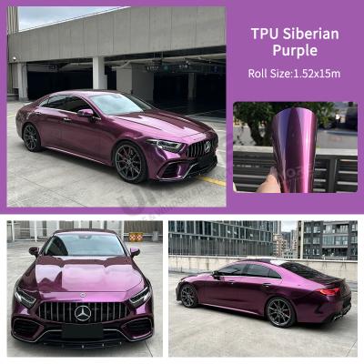 China Wear Resistant Self Healing TPU Color PPF Car Wrap Body Film Easy Install for sale