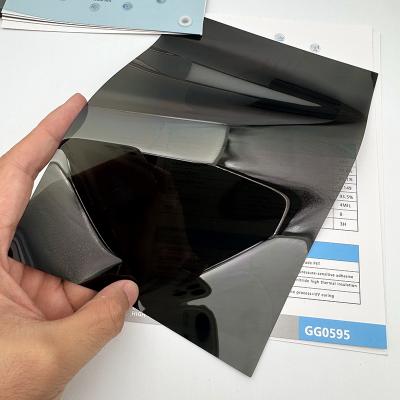China VLT6% Nano Ceramic Film Tint For Car Window Sunroof Film Iridescent PET Anti Scratch UV Proof for sale