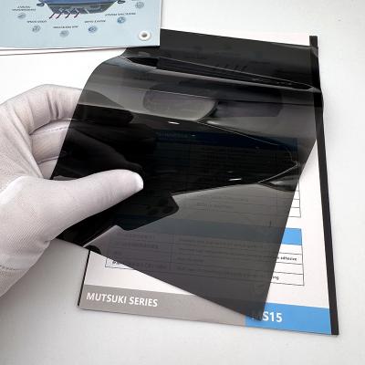 China VLT18% Tinted Window Film High Definition Unidirectional Privacy Anti Scratch for sale