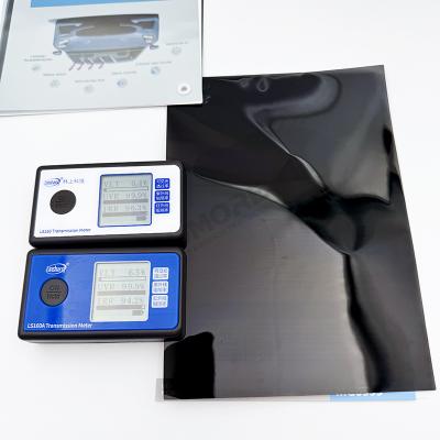 China VLT6% Metallic Solar Window Film Car Window Glass Film Detachable Windows Tint for sale