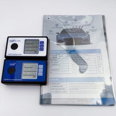 China Anti UV Self Healing Metallic Tint Film Sand Proof Privacy Protection Chrome 2mil for sale