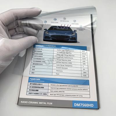China Reflective Metallic Solar Window Film 85%Vlt Car Window Glass Film 1.52 X 30M Windows Tint for sale