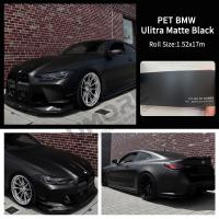 China Ultra Matte Black Anti Scratch Heating Healing Car Body Color Film Removable for sale