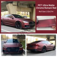 China Full Body Auto Vinyl Wrap Rolls Eve Purple Color Changing PET 1.52 X 17m for sale