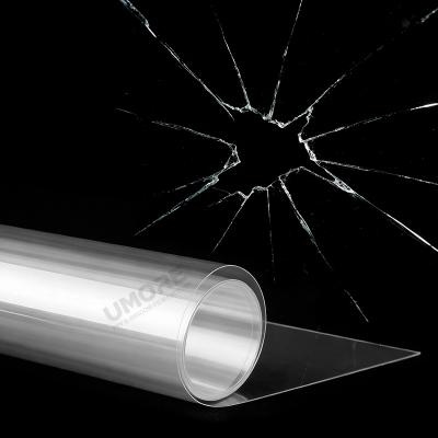 China Anti Explosion PET Safety Film Shatter Proof For Building House Window Glass 99% UV Proof for sale