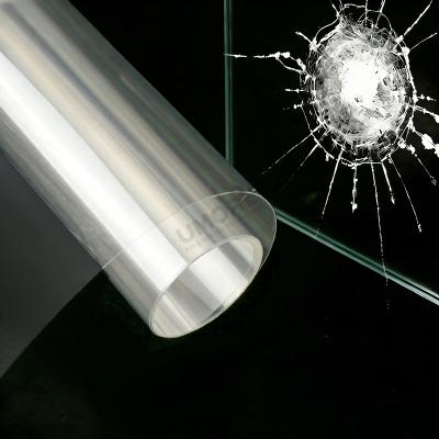 China Anti Explosion Anti Shatter 16mil Security Safety Structure Building Window Film for sale