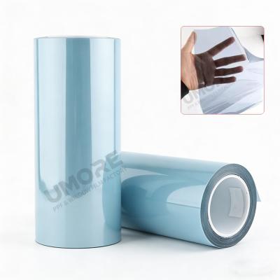 China Car TPH Headlight Taillight Film Anti Scratch Protective Light Blue 4 Year Warranty for sale
