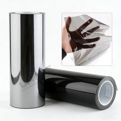 China Color Changed Lamp Protection Car Headlight Vinyl Film Black 0.3 X 10M Car Headlight Film for sale