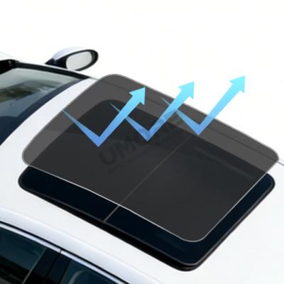 China Black TPU Sunroof Film Heat Insulation Car Skylight UV 99% Ice Armor Window Film Reflective for sale