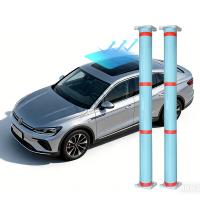 China 7.5Mil 99% Heat Rejection UV Blocking Car Sunroof Film Light Blue Black Color Changing for sale