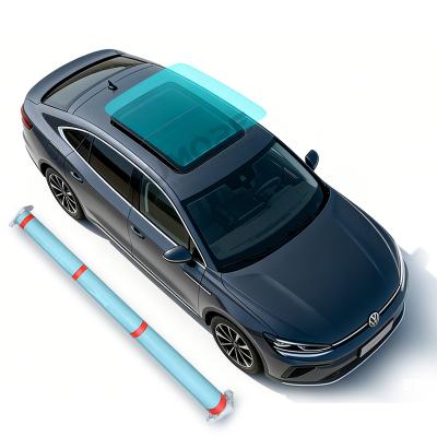 China TPU Sky Blue Sunroof Film High Transparency Safety For Car Skylight Window for sale