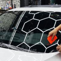 China 100% No Visual Distortion Ultra HD 1.22*15M High Hydrophobic Clear EPU Windshield Protection Film WPF TPU Car Windshield PPF for sale