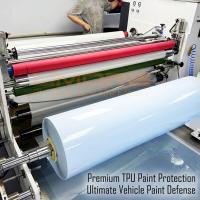 China Hydrophilic High Gloss TPU Car Body Film Non Yellowing Clear TPU Paint Protection Film for sale