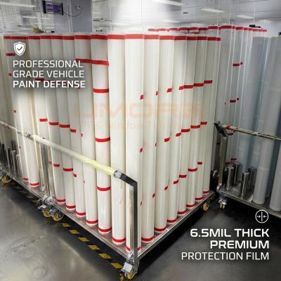 China 6.5mil TPU PPF Film Anti Scratch Anti Yellowing Heat Self Healing Automotive Paint Film for sale