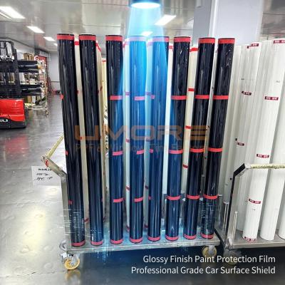 China Car Sticker Film Transparent TPH Gloss Car Paint Protection Film Auto Repair Car PPF Film for sale
