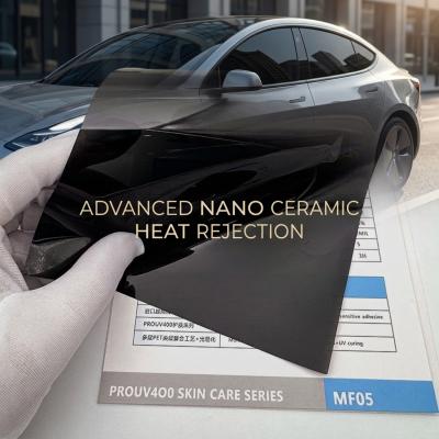 China Solar Car Window Tint Film Paper Ultrat Hd Sun Control Nano Ceramic Glass Tint Film for sale