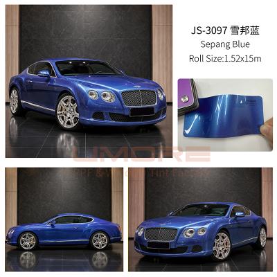 China High Gloss TPU Color PPF 7.5mil High Tensile Self Healing Color Changing Paint Protection Film for sale