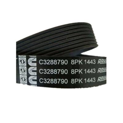 China 3288790 Genuine DCEC 6BT Diesel Engine Part Cooling Fan Belt For Engine for sale