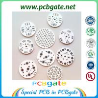 China HASL Lead-Free Finish Aluminum PCB with High Thermal Conductivity and 0.075mm Ultra-Fine Line Width for LED Lighting for sale