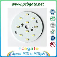 China HASL Lead-Free Finish Aluminum PCB with High Thermal Conductivity and 0.075mm Ultra-Fine Line Width for LED Lighting for sale
