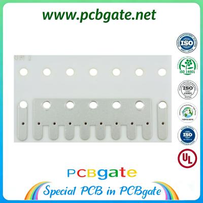 China 96% Alumina Ceramic PCB with Gold Palladium Metallization and High Thermal Conductivity for Communications Equipment for sale