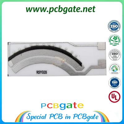 China Zirconia Toughened Alumina Copper Lamination High Thermal Conductivity Ceramic PCB for High Power LED Applications for sale