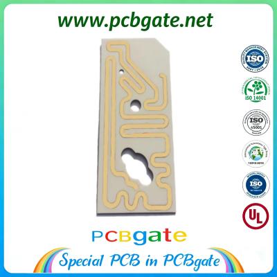 China High Heat Dissipation Alumina Ceramic Circuit Board with 1-38 Layers and ISO9001/UL Certification for sale