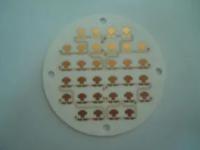 China High Heat Dissipation Alumina Ceramic Circuit Board with 1-38 Layers and ISO9001/UL Certification for sale