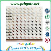 China High-Density 4014 SMD LED PCB with 0.075mm Ultra-Fine Line Width and Dual Substrate Options for Linear Lighting for sale