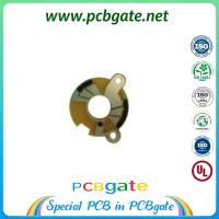 China AI2O3 96.5％ Gold Thread Automobile Electronic Igniter Ceramic PCB Board for sale
