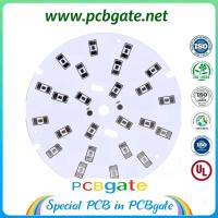 China Round LED Aluminum PCB (MCPCB) with High Thermal Conductivity, Custom Round/Ring Shapes, and Integrated Design for LED Lighting for sale