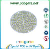 China High Power Round LED Aluminum PCB (MCPCB), 2835/5730 SMD LED Board, High Thermal Conductivity Circular Circuit Board for sale