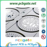 China Custom Irregular/Round LED Aluminum PCB (MCPCB), High Thermal Conductivity Complex Circuit LED Board for sale