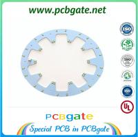 China High Thermal Conductivity Aluminum PCB with Custom Ring/Gear Design for LED Lighting - UL & ISO Certified for sale