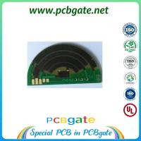 China PCB with HASL LF and 50Ω carbon resistance for keypad applications. Lead-free surface finish provides excellent solderability. for sale
