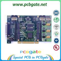 China PCB with HASL LF and 50Ω carbon resistance for keypad applications. Lead-free surface finish provides excellent solderability. for sale