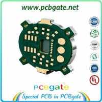 China Custom High-Precision Round Aluminum PCB (MCPCB), High Thermal Conductivity Sensor/Camera Module Circuit Board for sale