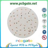 China Round High-Density LED Aluminum PCB (MCPCB), High Thermal Conductivity Ceiling/Panel Light Source Circuit Board for sale