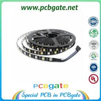 China RGB 5050 Flexible LED Strip Light FPC PCB, High-Density Bendable Light Strip Circuit Board for sale