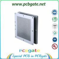 China Square High-Density Grid LED Aluminum PCB (MCPCB), High Thermal Conductivity High-Power COB/Array Light Source Circuit Board for sale